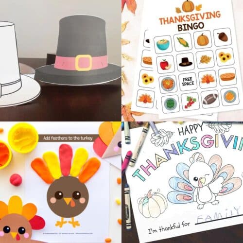 12 Free Pilgrim Printables for Kids (#4 is so cute!)