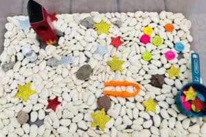 Incredible Space Sensory Bin for Preschoolers