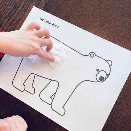 Free Polar Bear Printable (with Craft Ideas!) - Simply Full of Delight