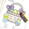 Easter Color By Number Worksheets (Free Printable!)