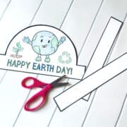 Free Earth Day Hat Printable for Kids - Simply Full of Delight