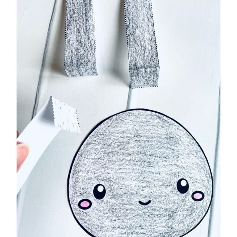 Easy Printable Spider Craft For Preschool (Free!) - Simply Full of Delight