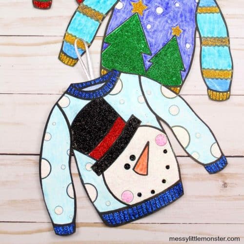 51 DIY Christmas Ornaments for Kids (Super Easy!) - Simply Full of Delight
