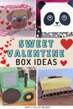 Cute Valentine Box Ideas for Kids to Make - Simply Full of Delight