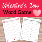 How Many Words Can You Make From Happy Valentine's Day - Simply Full of ...