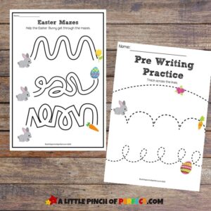 39 Easter Printable Activities for Preschoolers - Simply Full of Delight