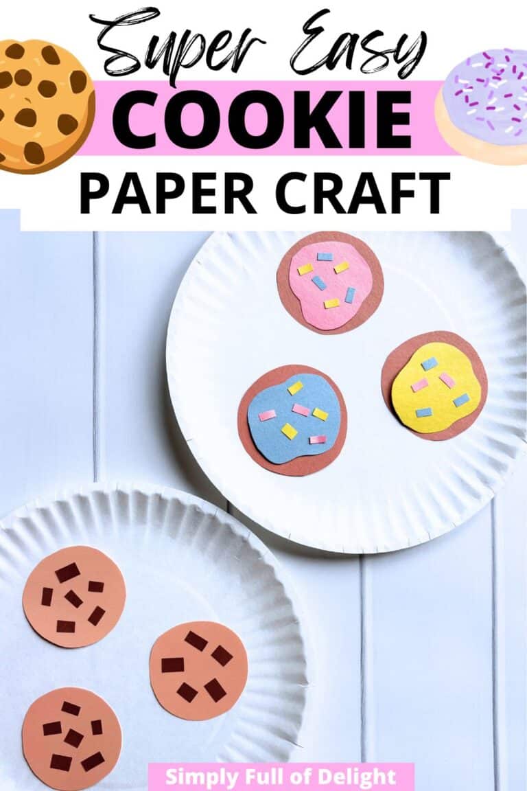 Easy Paper Cookie Craft for Kids - C is for Cookies - Simply Full of ...