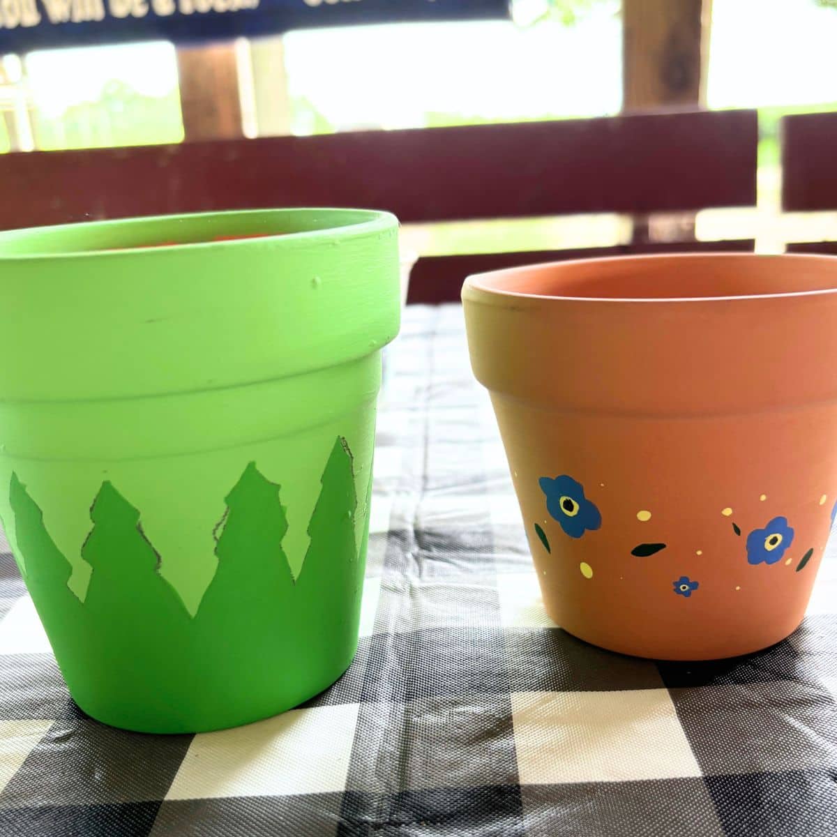 DIY Painted Flower Pots & Painting Ideas for Kids - Simply Full of Delight