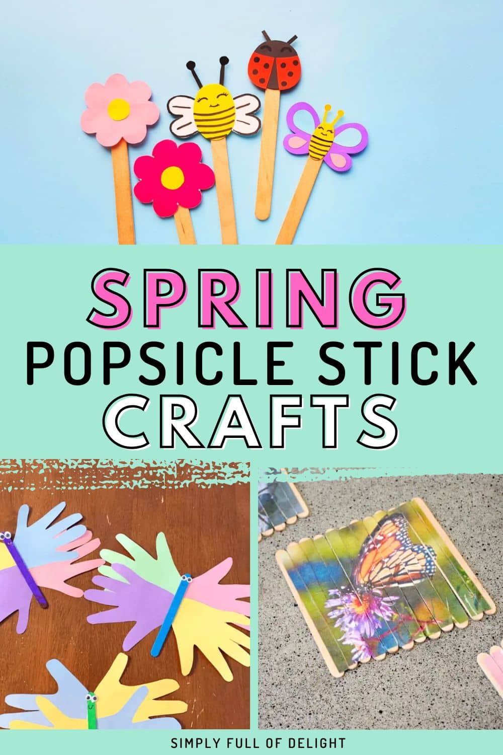 42 Easy DIY Popsicle Stick Crafts for Every Season - Simply Full of Delight