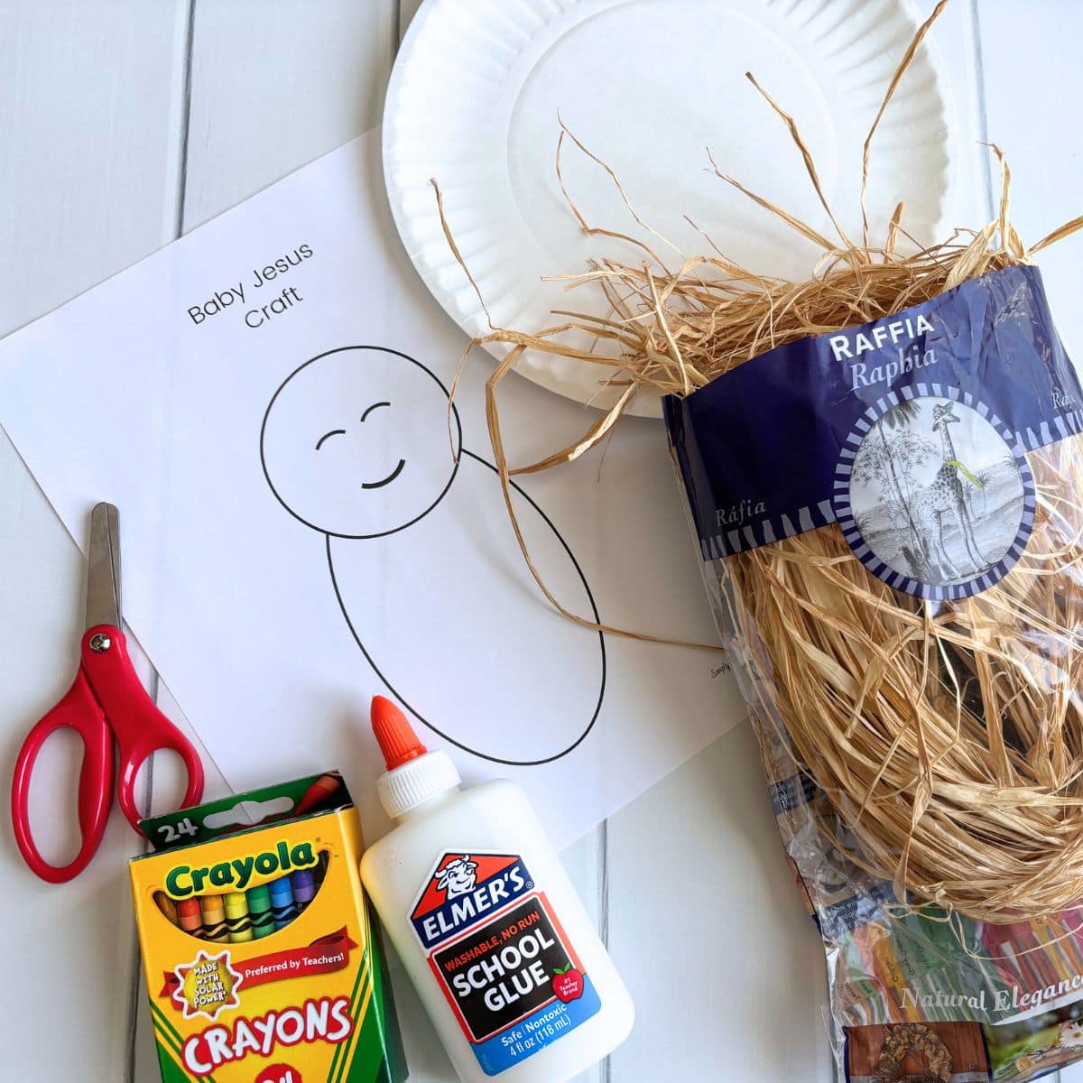 Easy Baby Jesus Craft for Kids (Free Printable!) - Simply Full of Delight