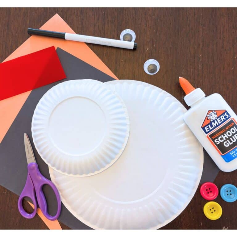 Easy Paper Plate Snowman Craft for Kids - Simply Full of Delight