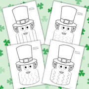 Leprechaun Cutting Skills Worksheets for St. Patrick's Day - Simply ...