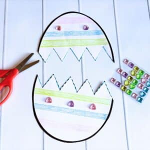 Bible Verse Easter Egg Craft for Kids - Free Printable - Simply Full of ...