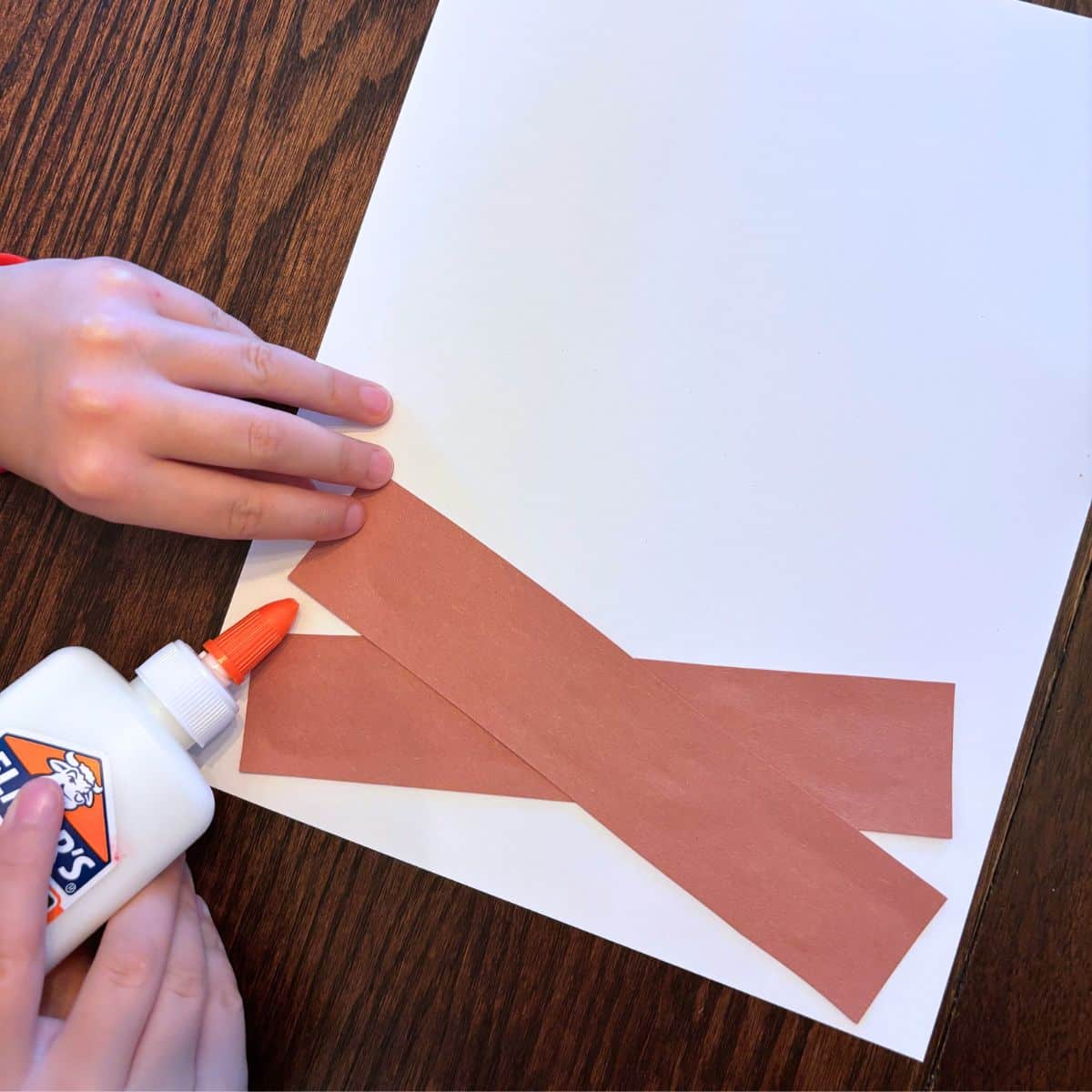 Easy Fork Painting Campfire Craft for Preschool - Simply Full of Delight